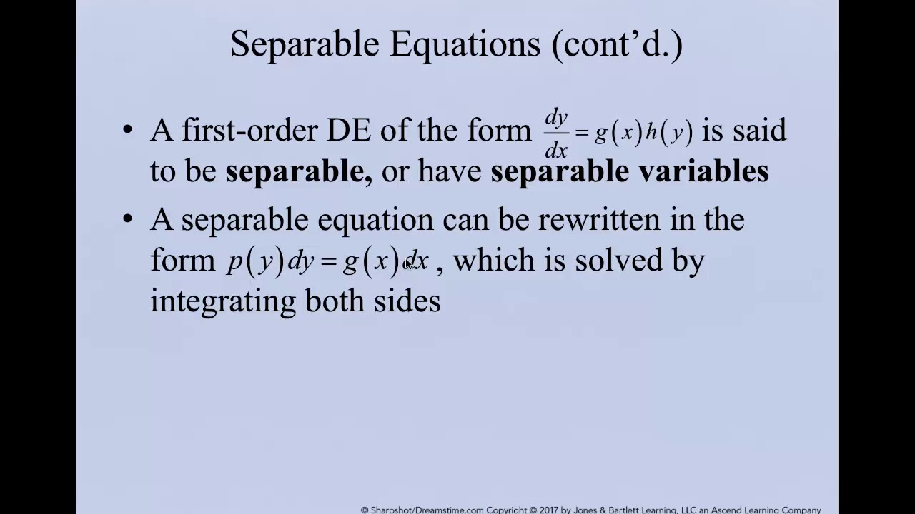ECE 5331 1st order Diff Eq Video 1 - YouTube