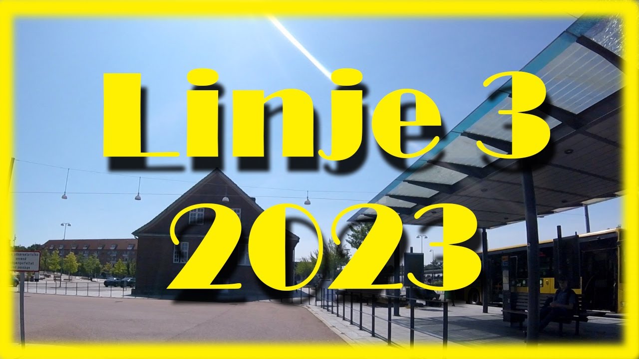 Linje 3 2023 Horsens Trafikterminal Sundhedshuset Strandpromenaden ...