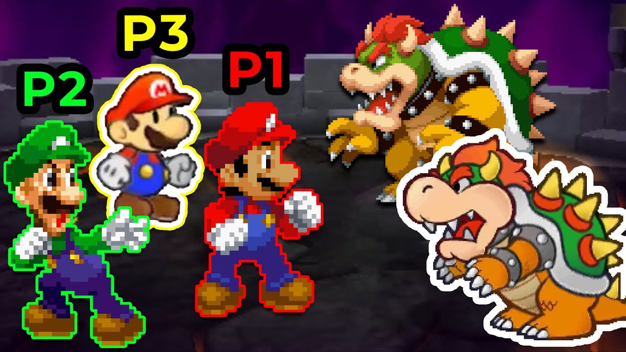 Mario and Luigi Paper Jam Co-op BUT We Beat The Game! - YouTube
