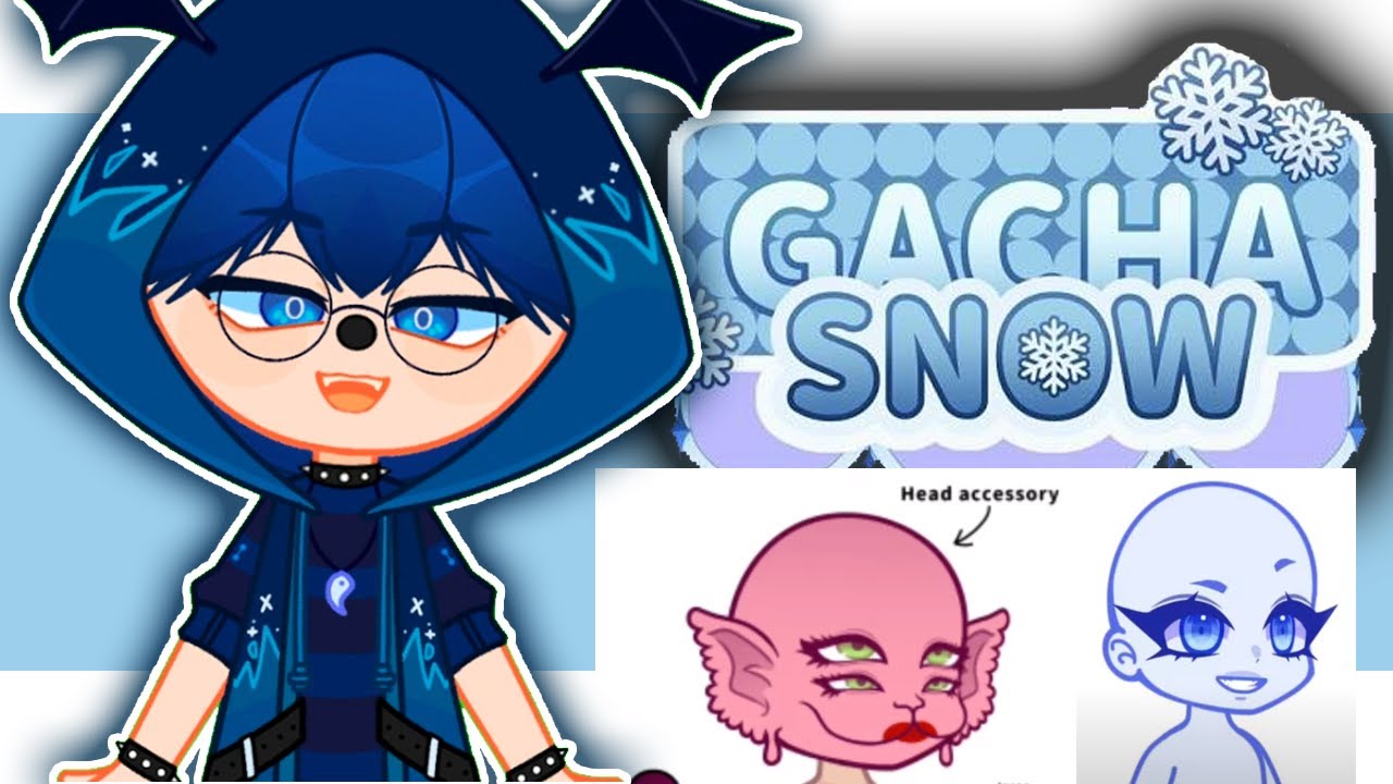 GACHA SNOW MOD Y SUS NUEVAS CABEZAS - YouTube