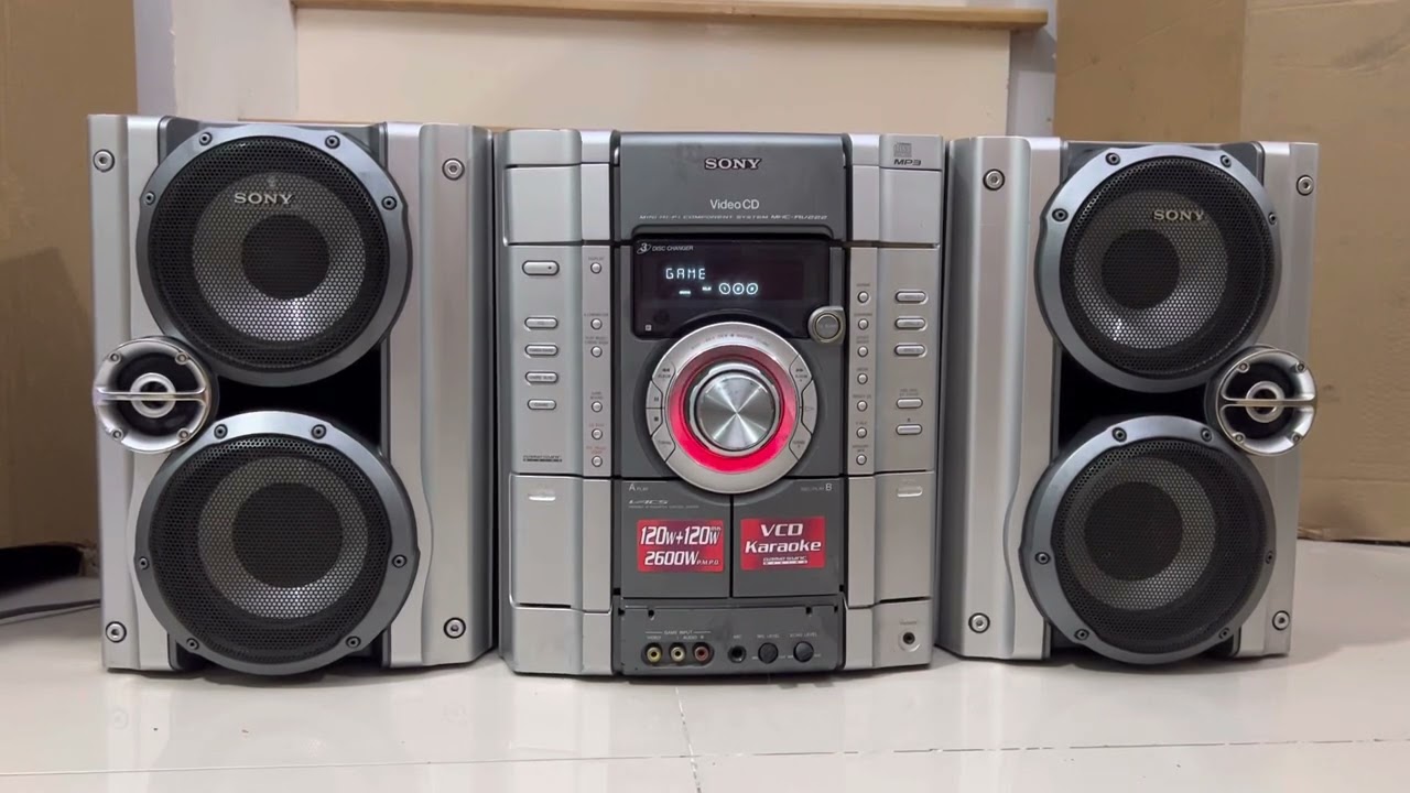 SONY MHC-RV222 มีบลูทูธ_SoundEat Test_ รายละเอียดตามลิ้งคด้านล่าง - YouTube