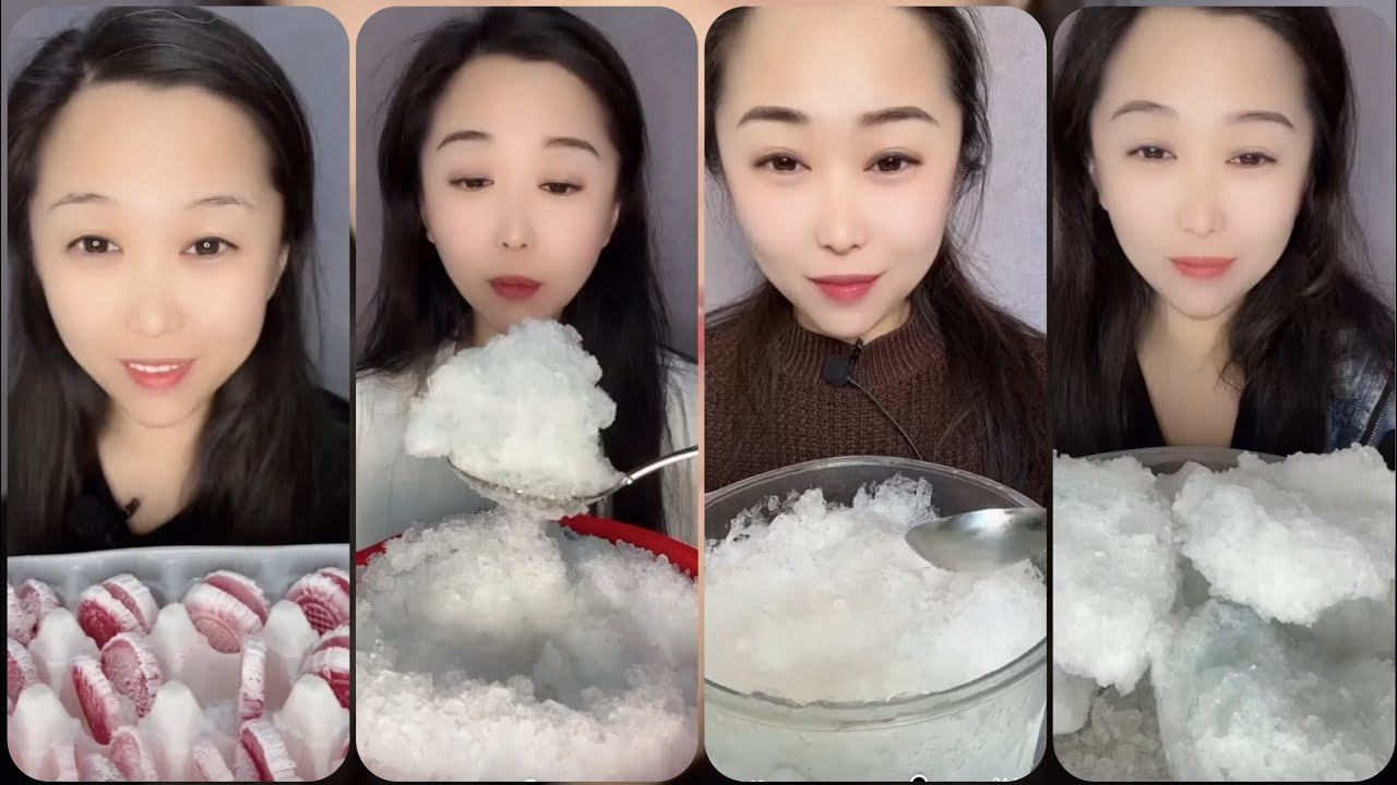 SOLO | CHIPS ICE | REFROZEN SHAVED ICE CHUNK | CRUNCHY - YouTube