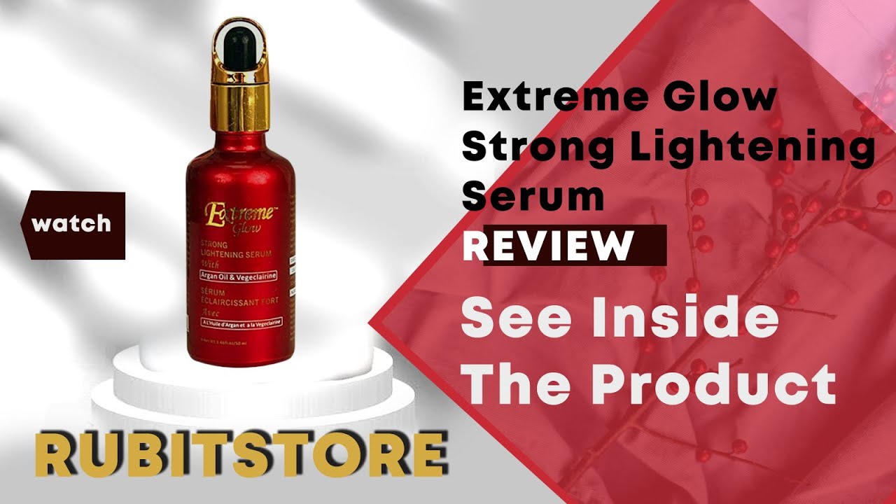 Review of Extreme Glow Whitening Serum - See Inside It - YouTube