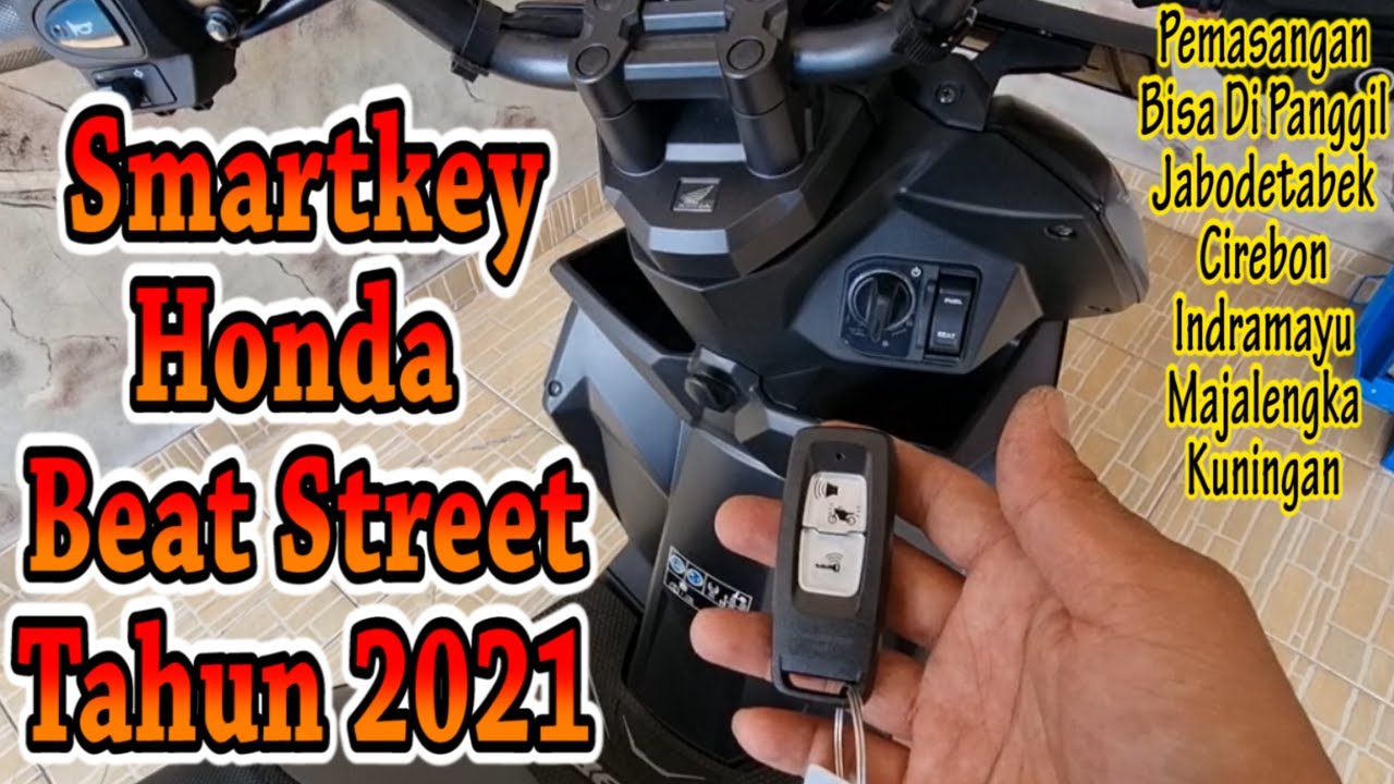 Pasang Keyless Honda Beat Street 2021 Pakai Modul SCU Honda PCX160 ...