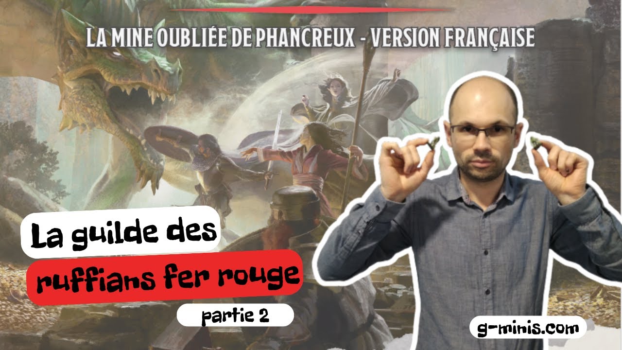 Peinture d'une guilde de D&D avec nos figurines G-minis ! Les ruffians ...