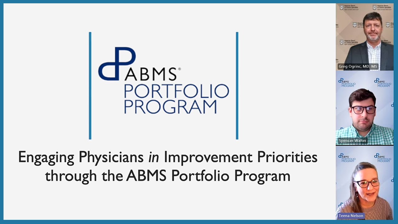Webinar | QIPS Engagement | ABMS Portfolio Program | February 2025 ...