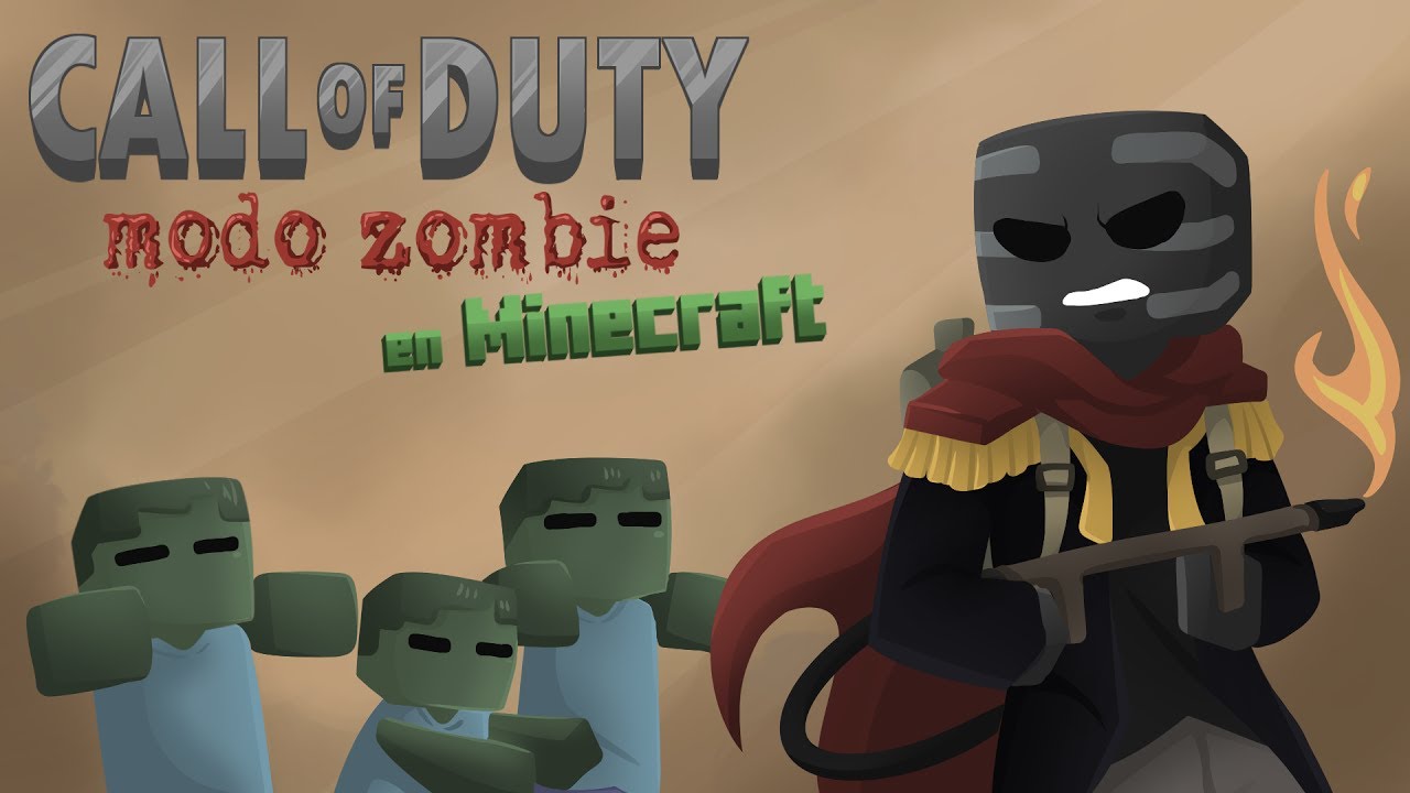 Call of Duty Modo Zombie en Minecraft - YouTube