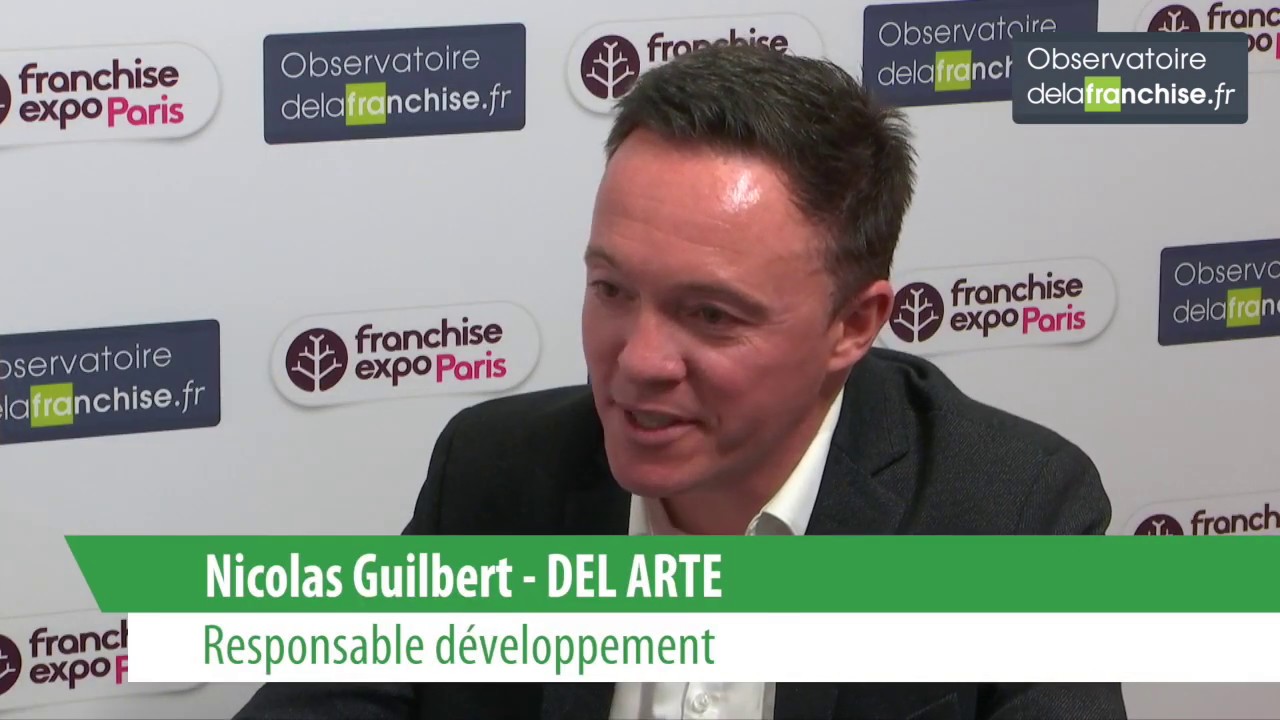 Nicolas GUILBERT, Del Arte - Interview réalisée au salon Franchise Expo Paris 2019 - YouTube