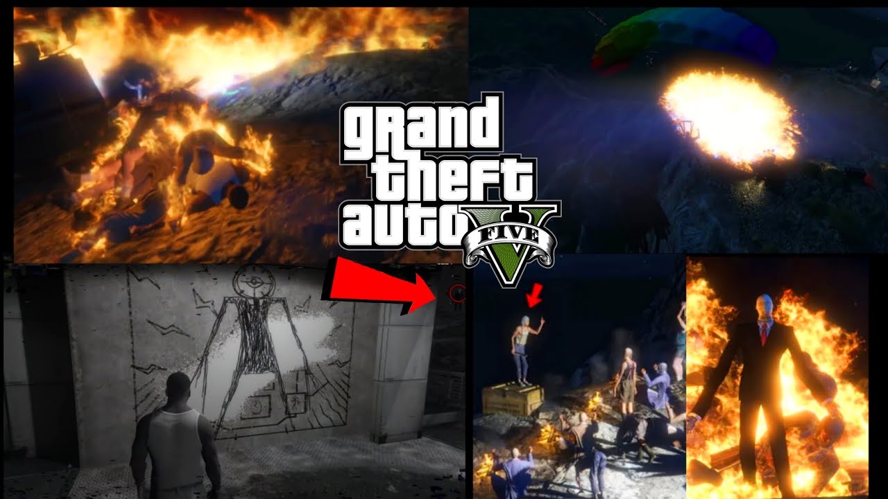 Slender Man Ritual Cult In GTA V In Hindi || FullOfGamerz || gta v ...
