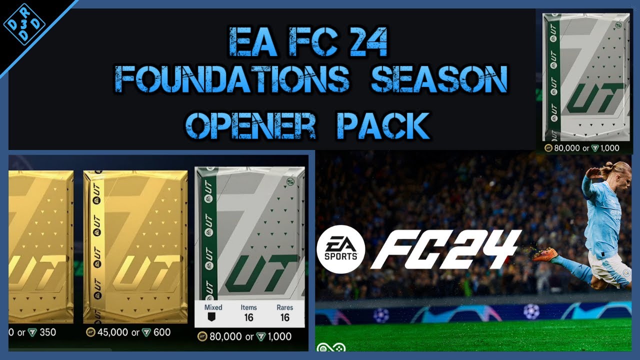 EA FC 24 Foundations Season Opener Pack - 80,000k or 1000 fc Points Worth It? - YouTube