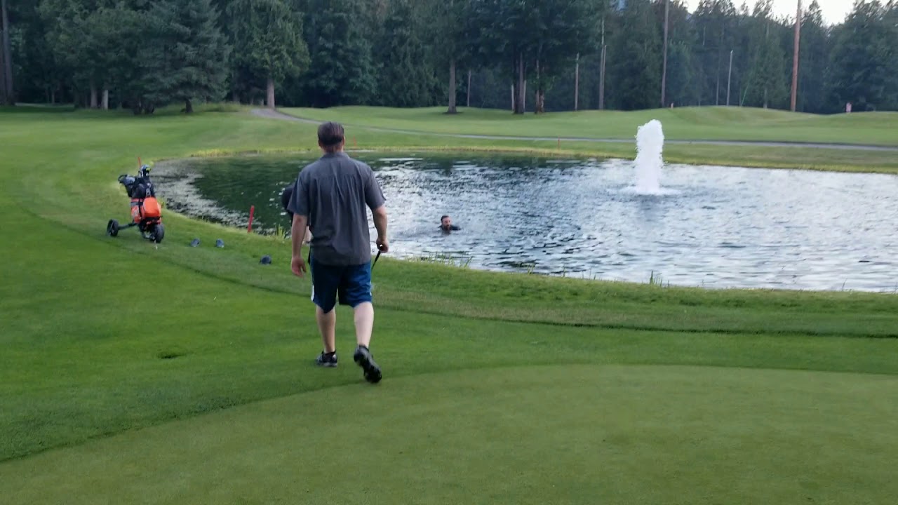 Golf swimming. - YouTube