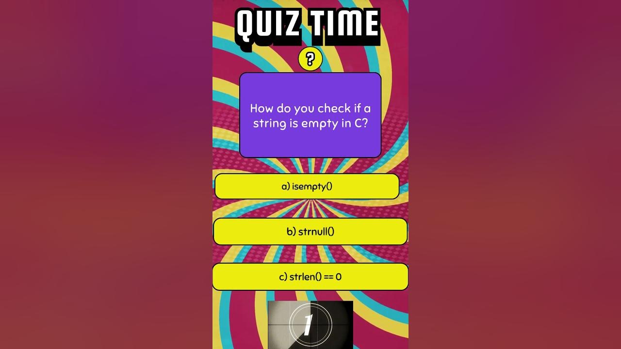 Interview Questions 2 Mcqs🧠💻 Cprogramming Coding Embedded Quiz Clanguage Quiztime