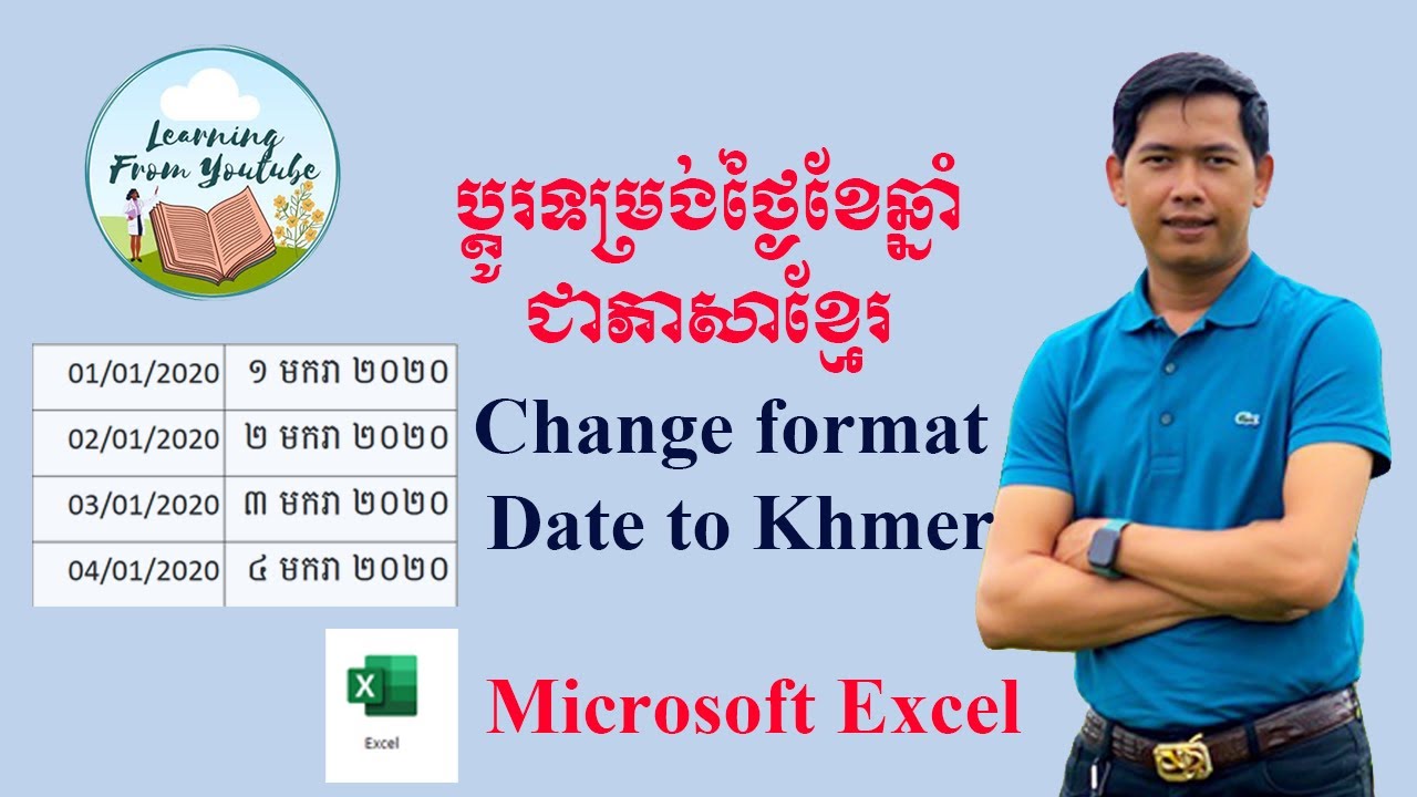 Ms Excel Change Format Date To Khmer Ms Excel Change Format Date To Khmer