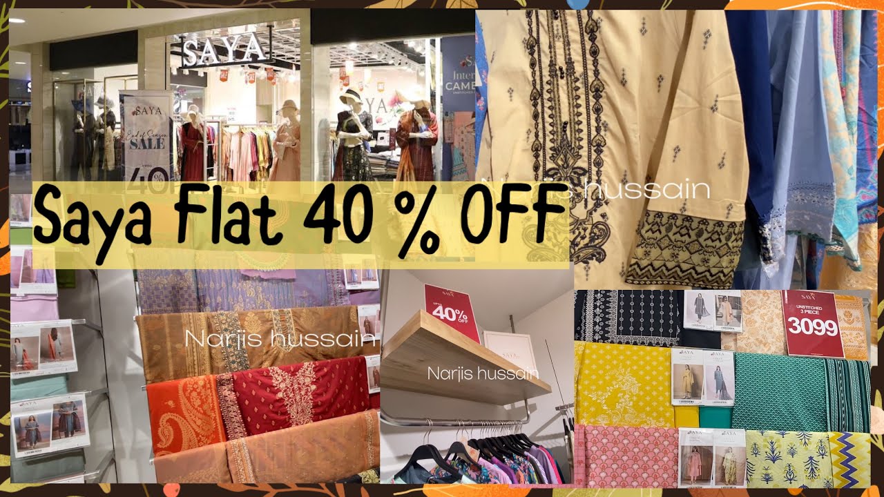 Saya New Collection 2024 || Saya Summer Collection 2024 || Saya Eid ...