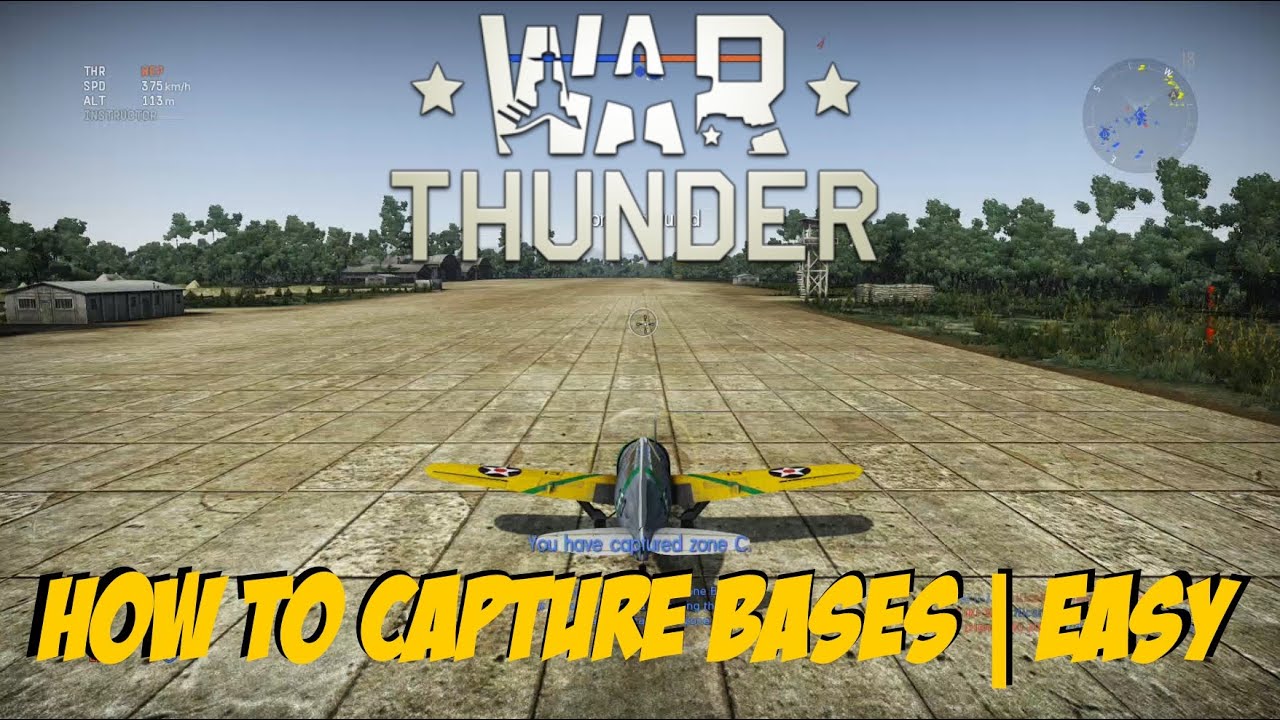 ( [PS4] | PC )How To Easily Capture Zones in War Thunder - YouTube