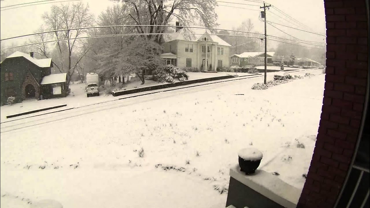 Snow Fall Wednesday, Feb 25, 2015 - YouTube