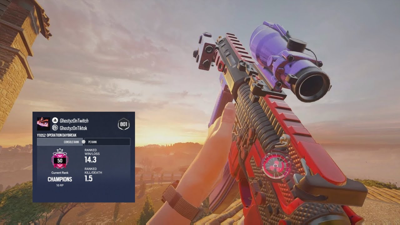 THE *BEST* #1 SENS/SETTINGS TO HIT CHAMP IN SIEGE X - YouTube