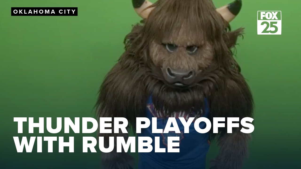 Loud City: Getting ready for an exciting playoffs season with the OKC Thunder's own Rumble the ...