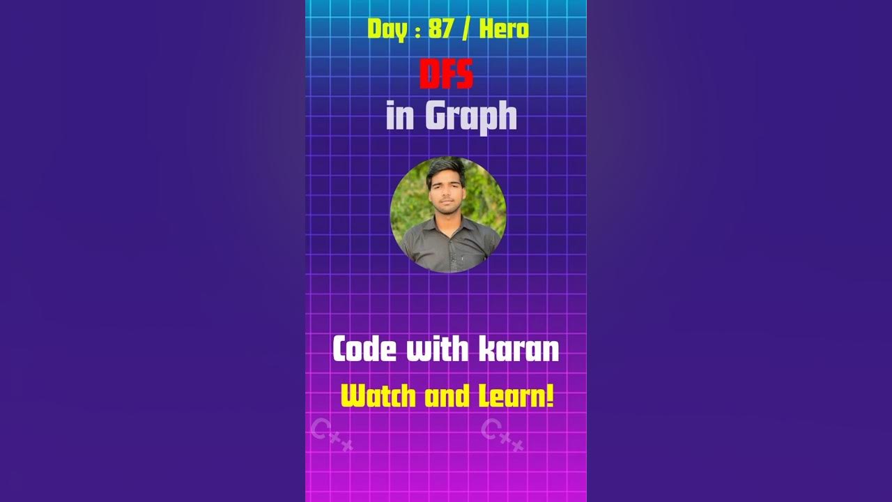 DFS in Graphs Explained in 60 Seconds! | Master Graph Traversal for DSA Interviews #shorts# ...
