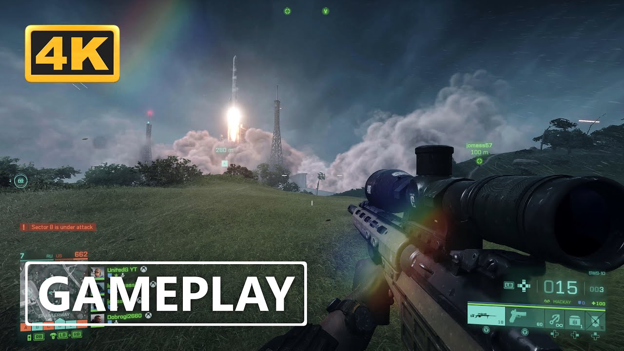 Battlefield 2042 SNIPER Gameplay 4K - YouTube