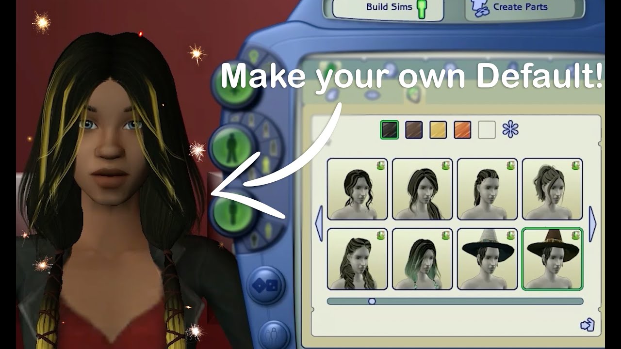 Sims 2: Create your own Default! - YouTube
