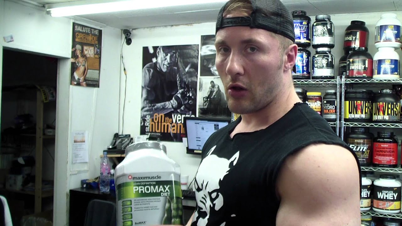 Maximuscle Promax Diet - Product Review - Bodybuilding4you.co.uk - YouTube