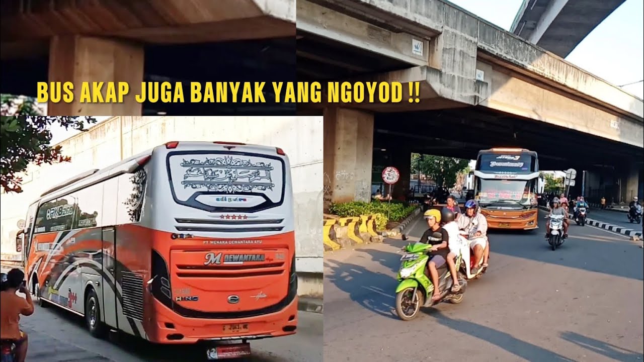 BUS AKAP DAN BIS PARIWISATA!! SAMA SAMA MEMBASURI SAAT AKAN MASUK ...