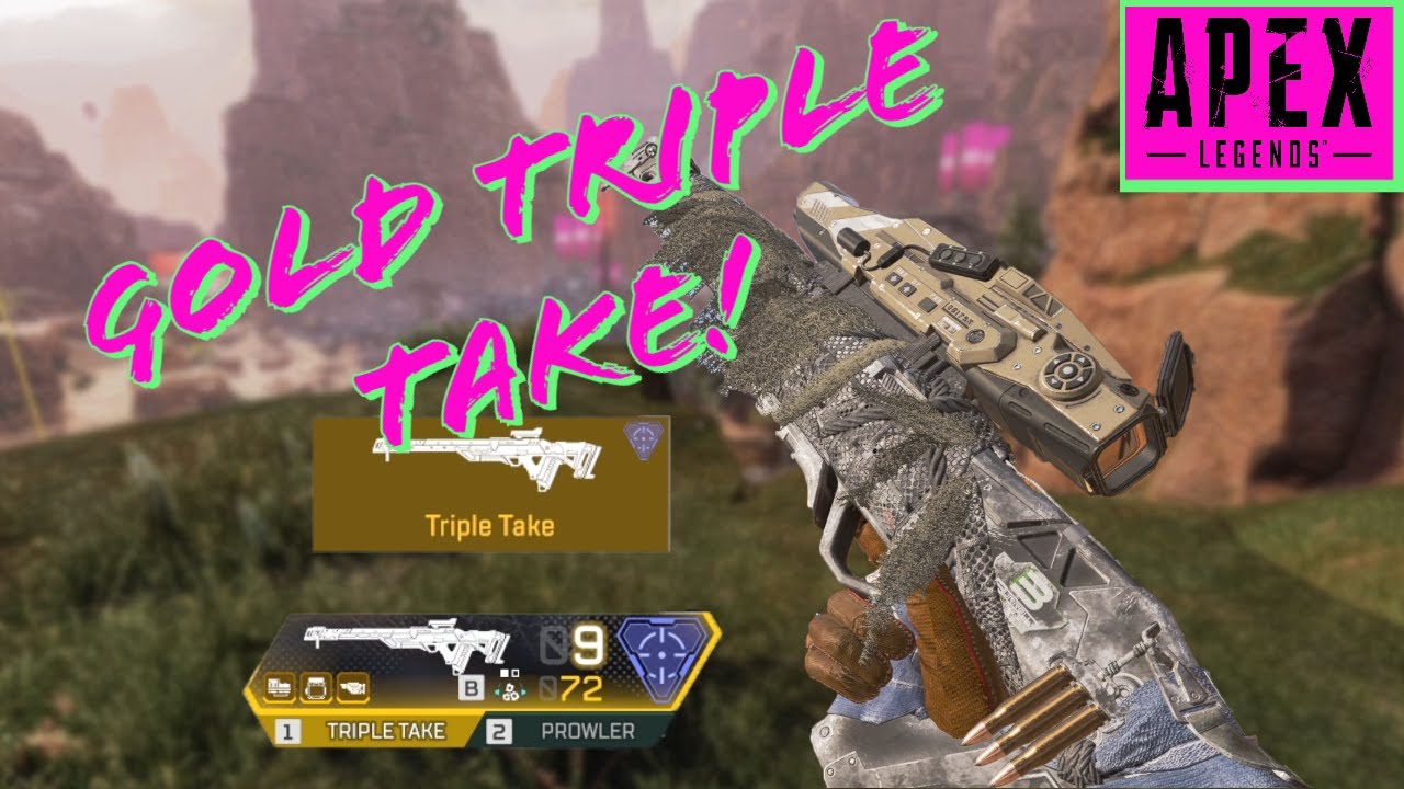 I found the GOLD Triple Take | Apex Legends PC - YouTube