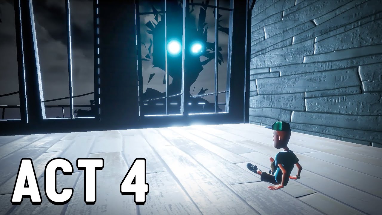 Scary Ending 😨 - Hello Neighbor Act 4 - YouTube