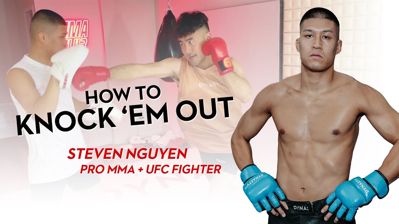 FIX YOUR BOXING TECHNIQUE (w/ UFC Fighter Steven Nguyen) - YouTube