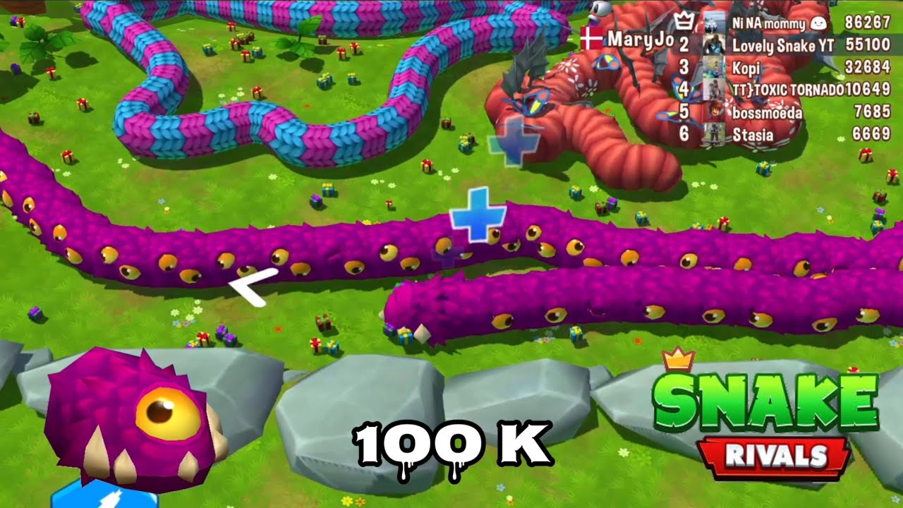 Snake Rivals 🐍 Monster Mamba Snake Highest Score? - YouTube