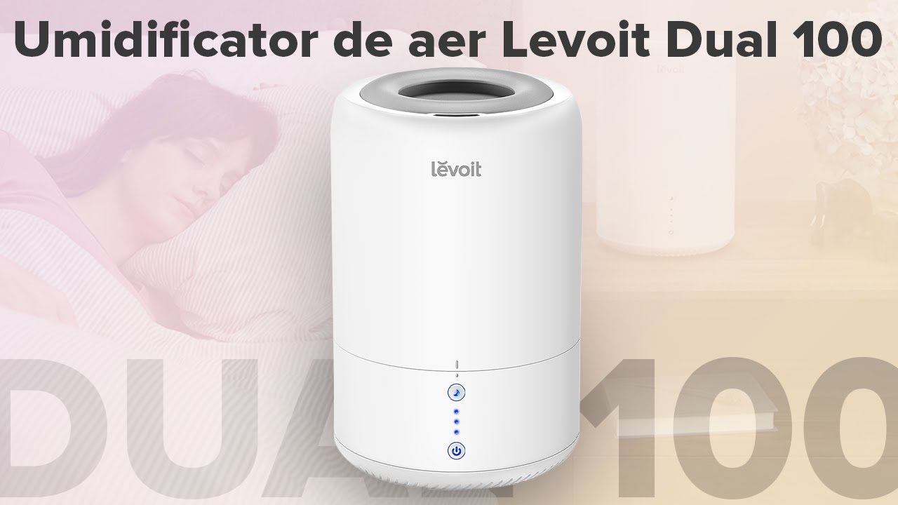 Umidificator de aer Levoit Dual 100 - Ecovent - YouTube