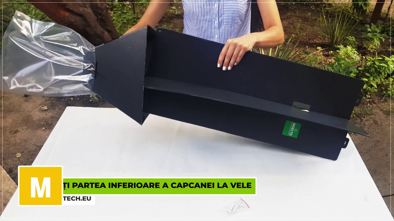 Cross vane trap - YouTube