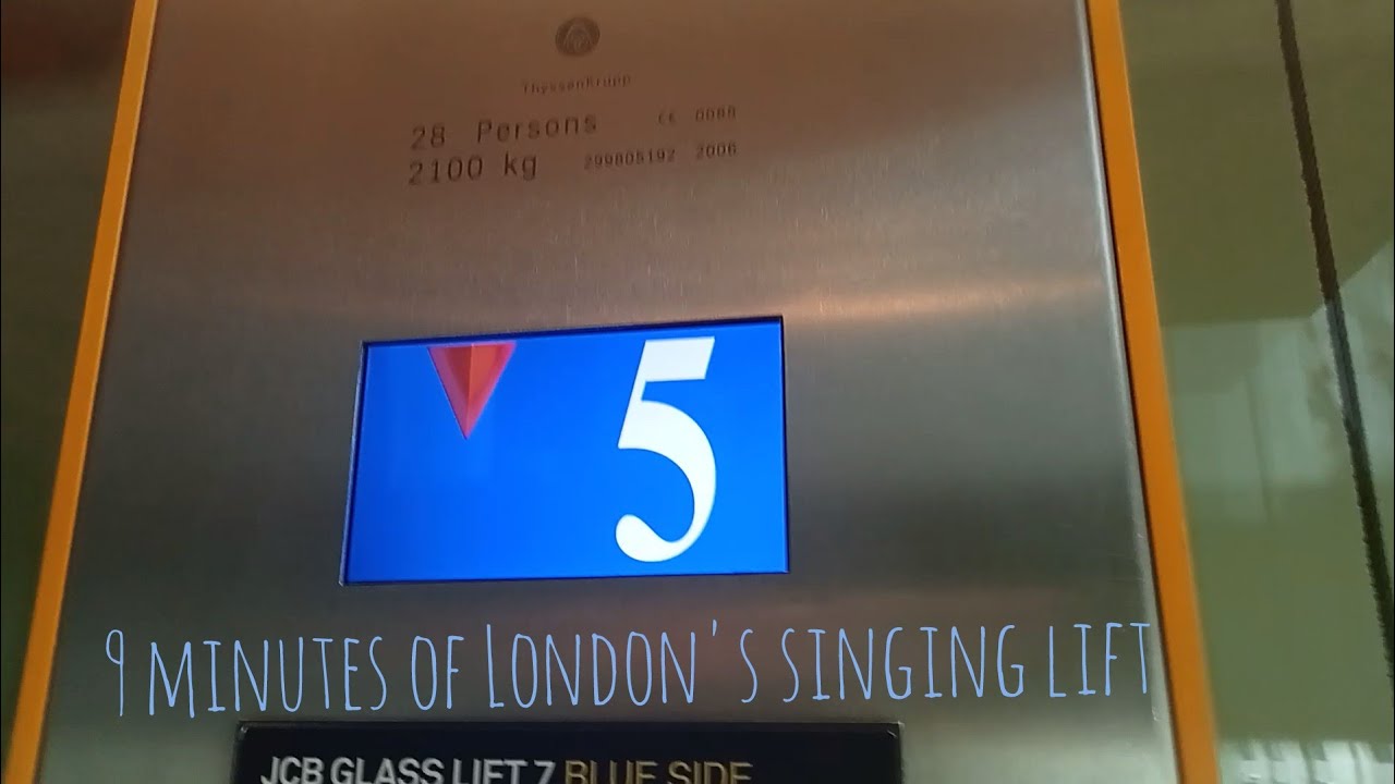 9 minutes of The singing lift, Royal festival hall, London - YouTube