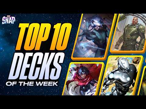 TOP 10 BEST DECKS IN MARVEL SNAP | Weekly Marvel Snap Meta Report #199