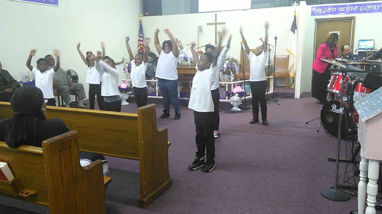 Kids liturgical dance at church - YouTube