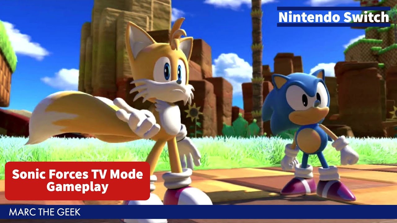Nintendo Switch: Sonic Forces TV Mode Gameplay - YouTube