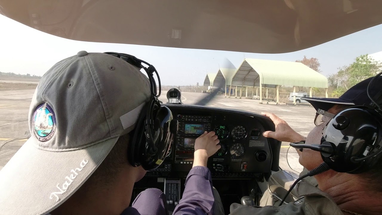 Dual Flight ฝึกทำ Instrument Approach (full version) - YouTube