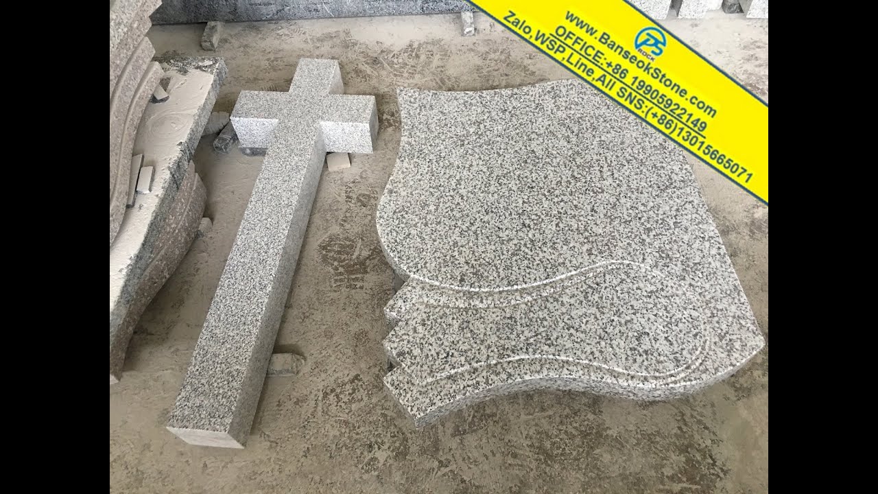 Granit alb，G623 granit monument - YouTube