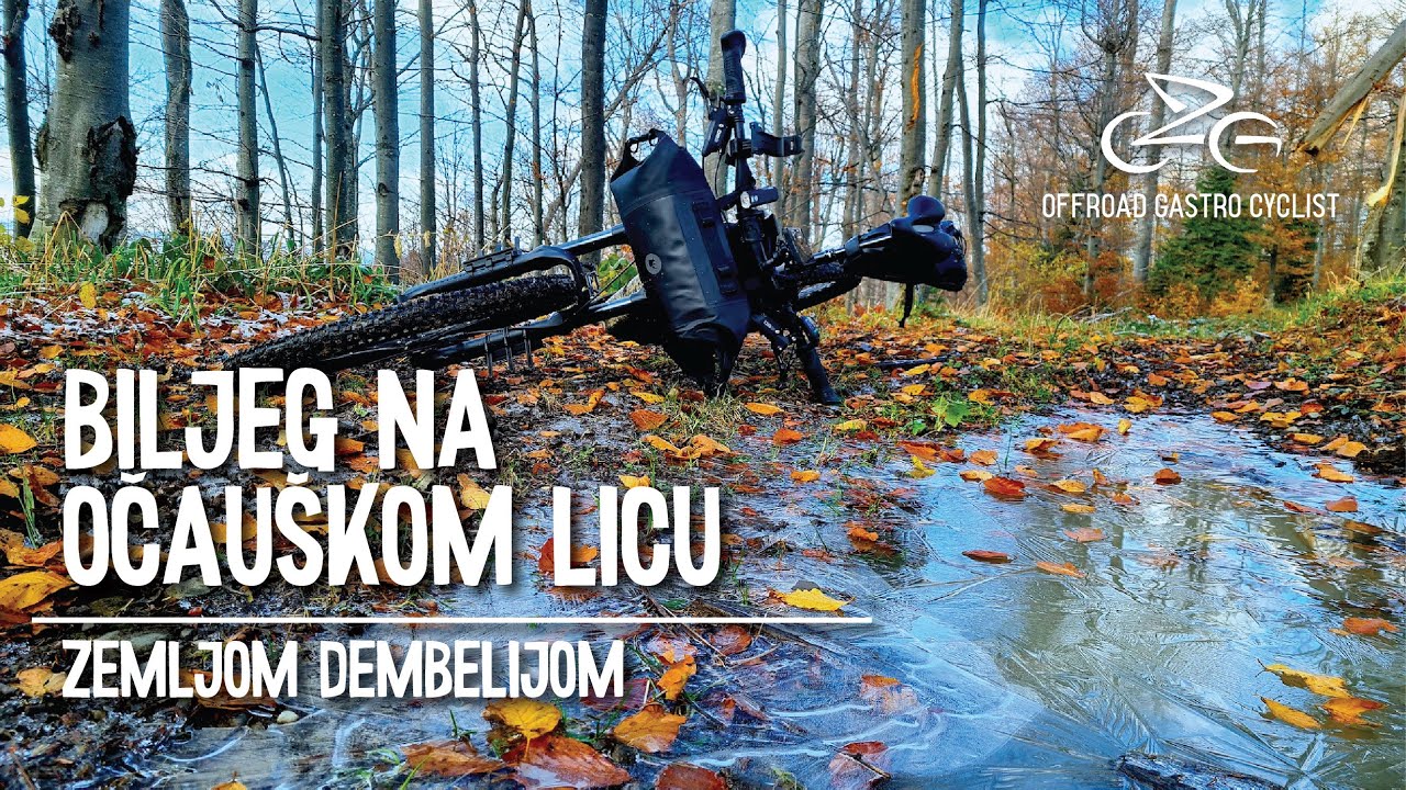 Biciklom preko vrhova Biljeg i Očauško Lice na -5°C - YouTube