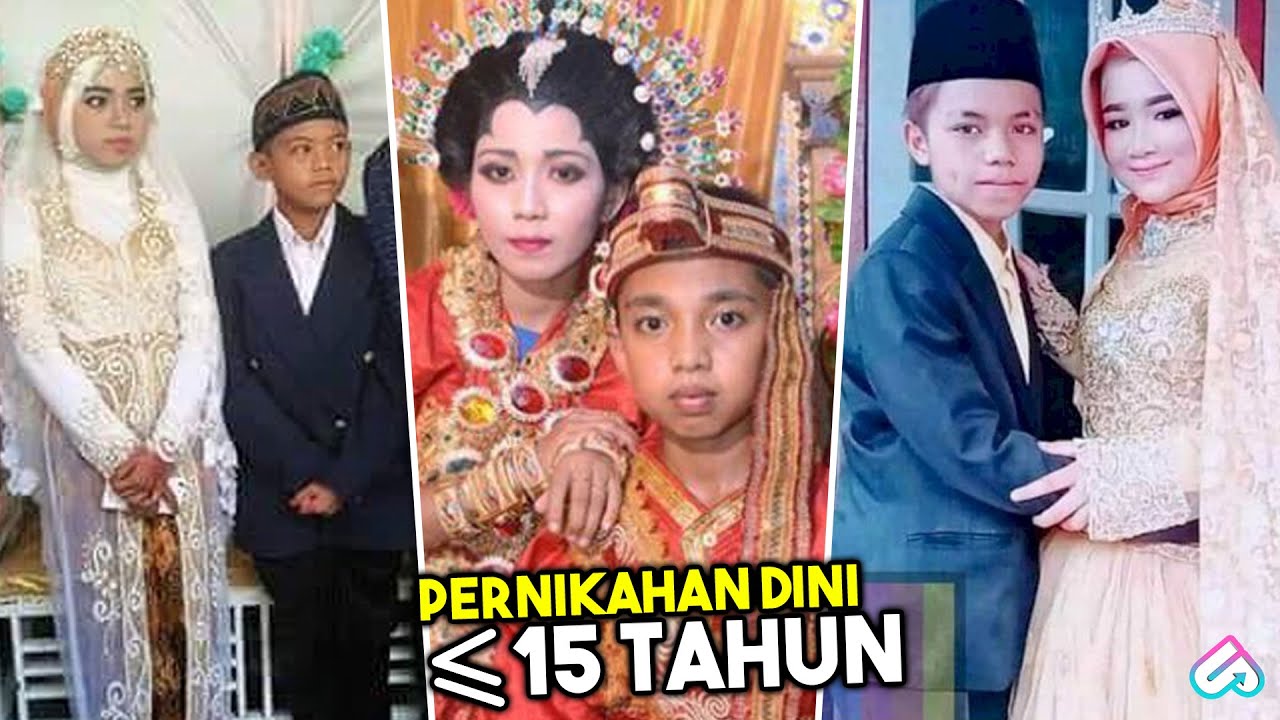 BOCIL INGUSAN KEBELET KAWIN! Begini Kisah Cinta 10 Pernikahan Anak yang ...