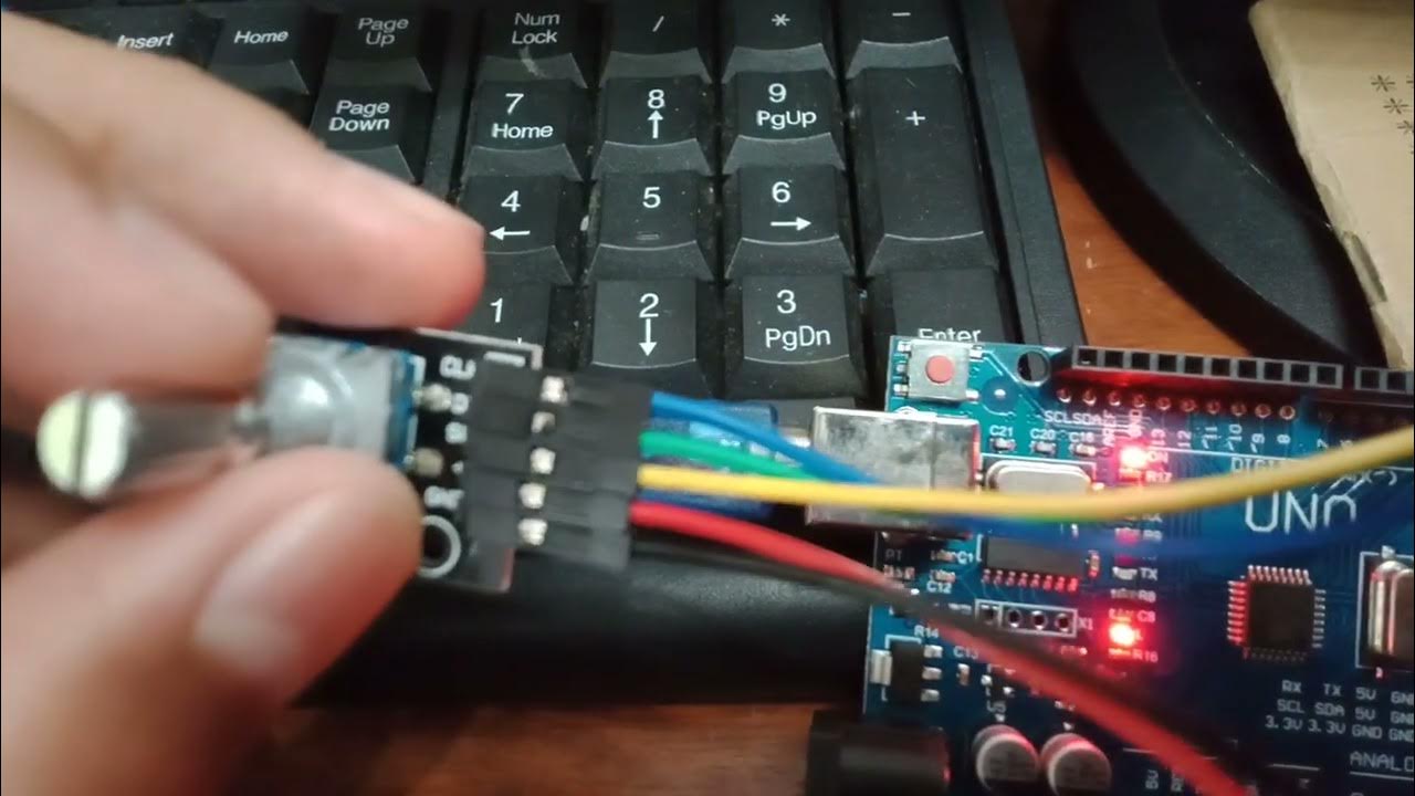 Arduino Rotary Encoder Works And Interface - YouTube