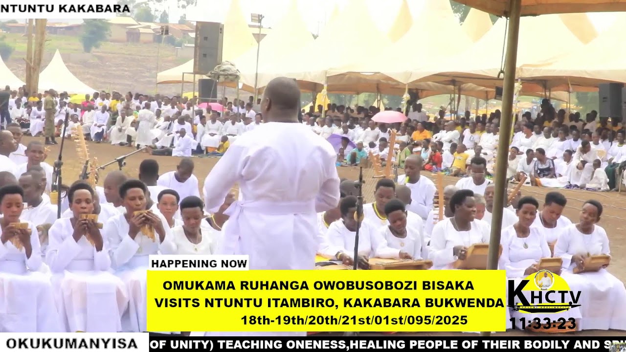 OMUKAMA RUHANGA OWOBUSOBOZI BISAKA VISITS NTUNTU ITAMBIRO KAKABARA ...