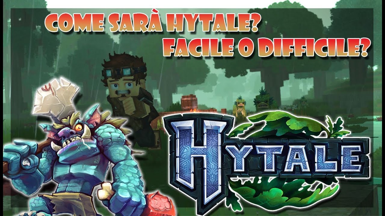 HYTALE ITA: LA TRAMA PRINCIPALE SARA' FACILE O DIFFICILE? - YouTube