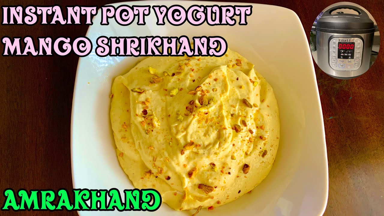 Mango Shrikhand In American