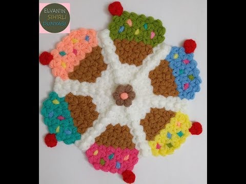 TOPKEK LİF MODELİ YAPIMI / THE FIBER MODEL-MADE CUPCAKES