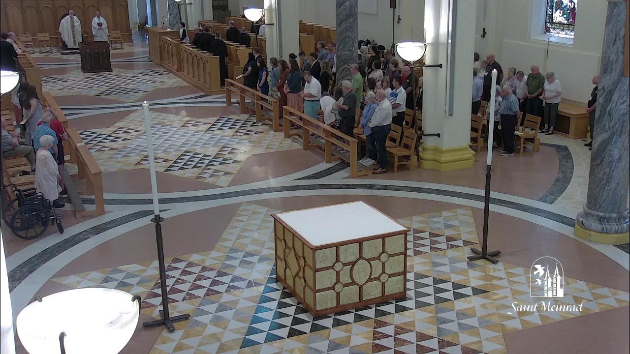 The Solemnity of the Most Holy Trinity Mass live at Saint Meinrad - YouTube