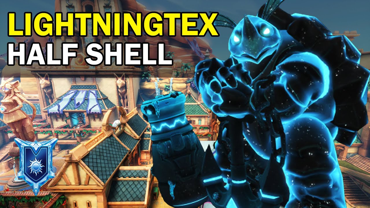 Lightningtex Makoa Paladins Competitive (Diamond) HALF SHELL - YouTube