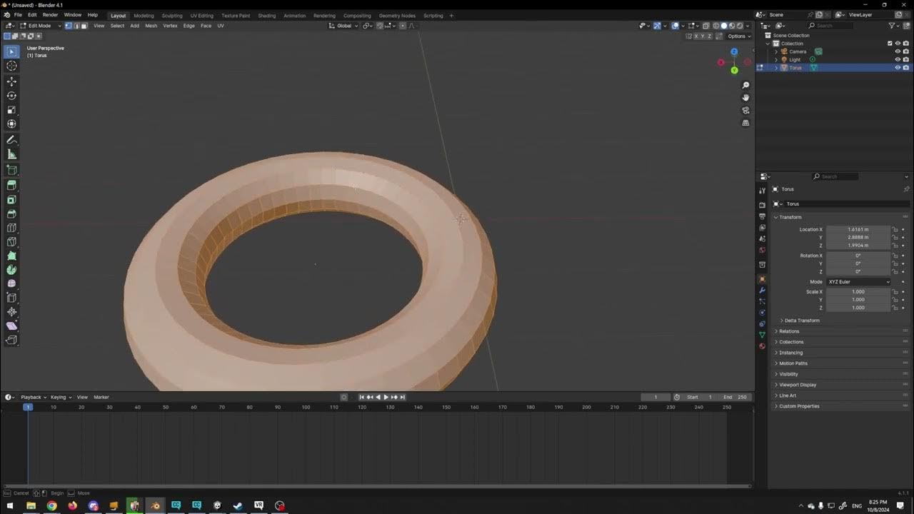 Blender/Unity Class 2 - Blender Basics + Handling FBXs - 2024-10-08 - YouTube