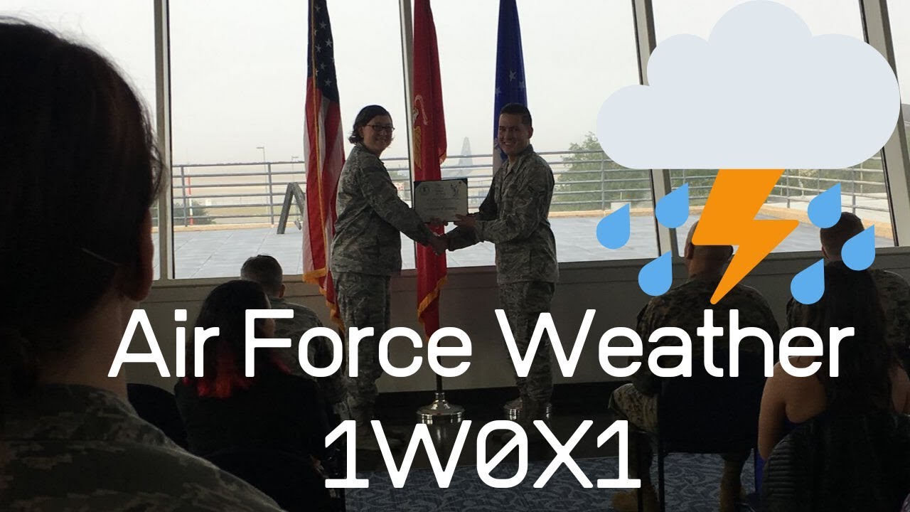 Mi trabajo en el US Air Force (Weather) 1W0X1 “Meteorólogo” - YouTube